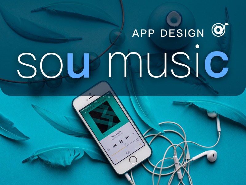 APP Design - sou music _一只奔跑的小烤鸡-站酷ZCOOL