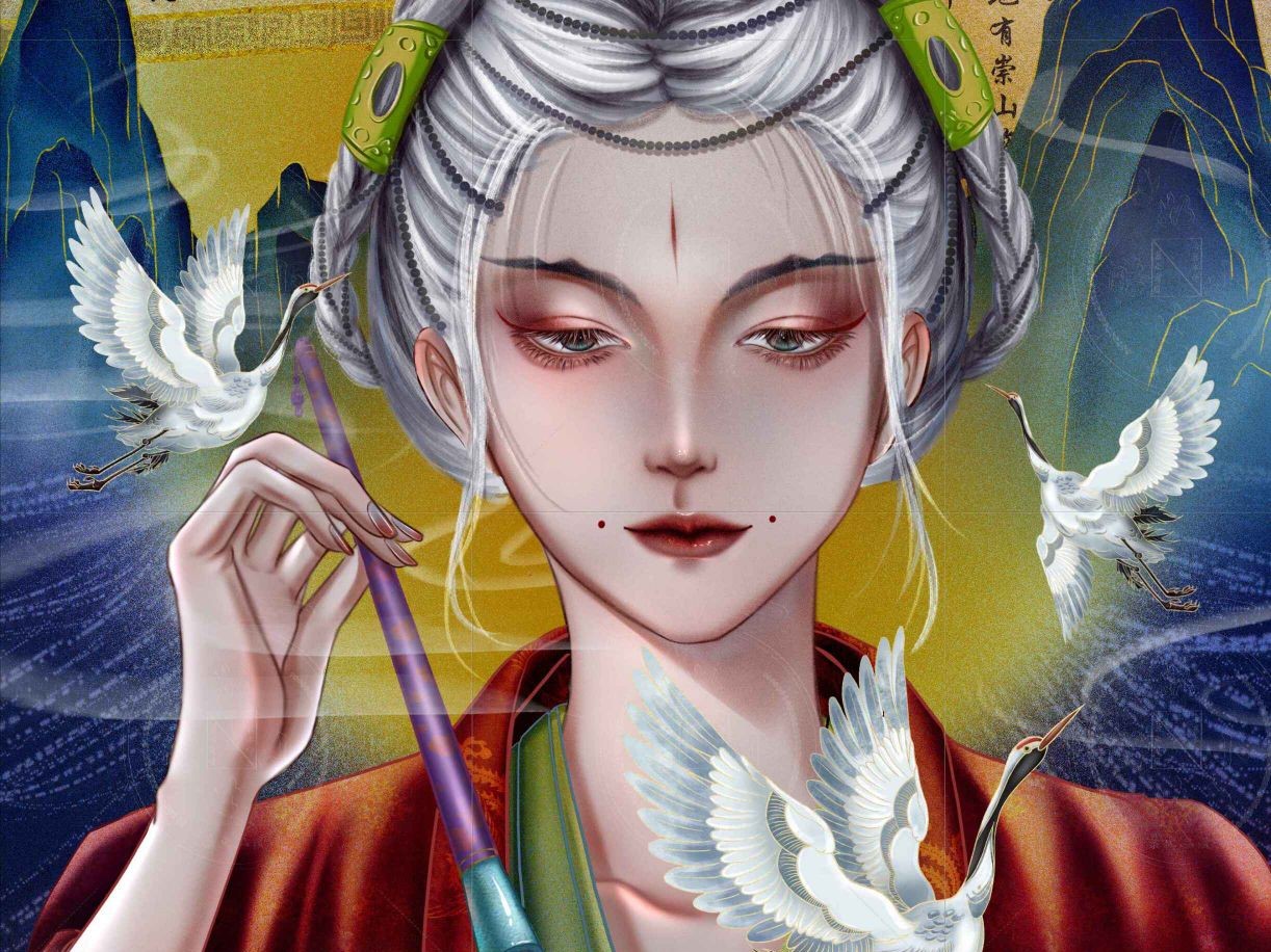 中国十大国粹拟人系列——中国书法_朝夕揽月-站酷ZCOOL