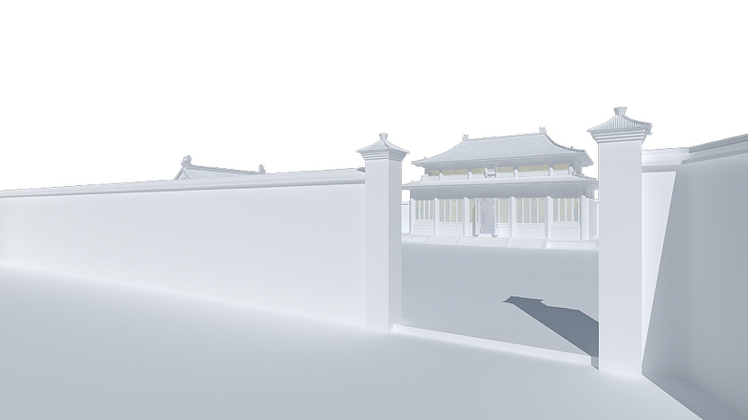 #2019年工作项目：北京 海淀 大慧寺 数字还原项目_28F_里昂-站酷ZCOOL