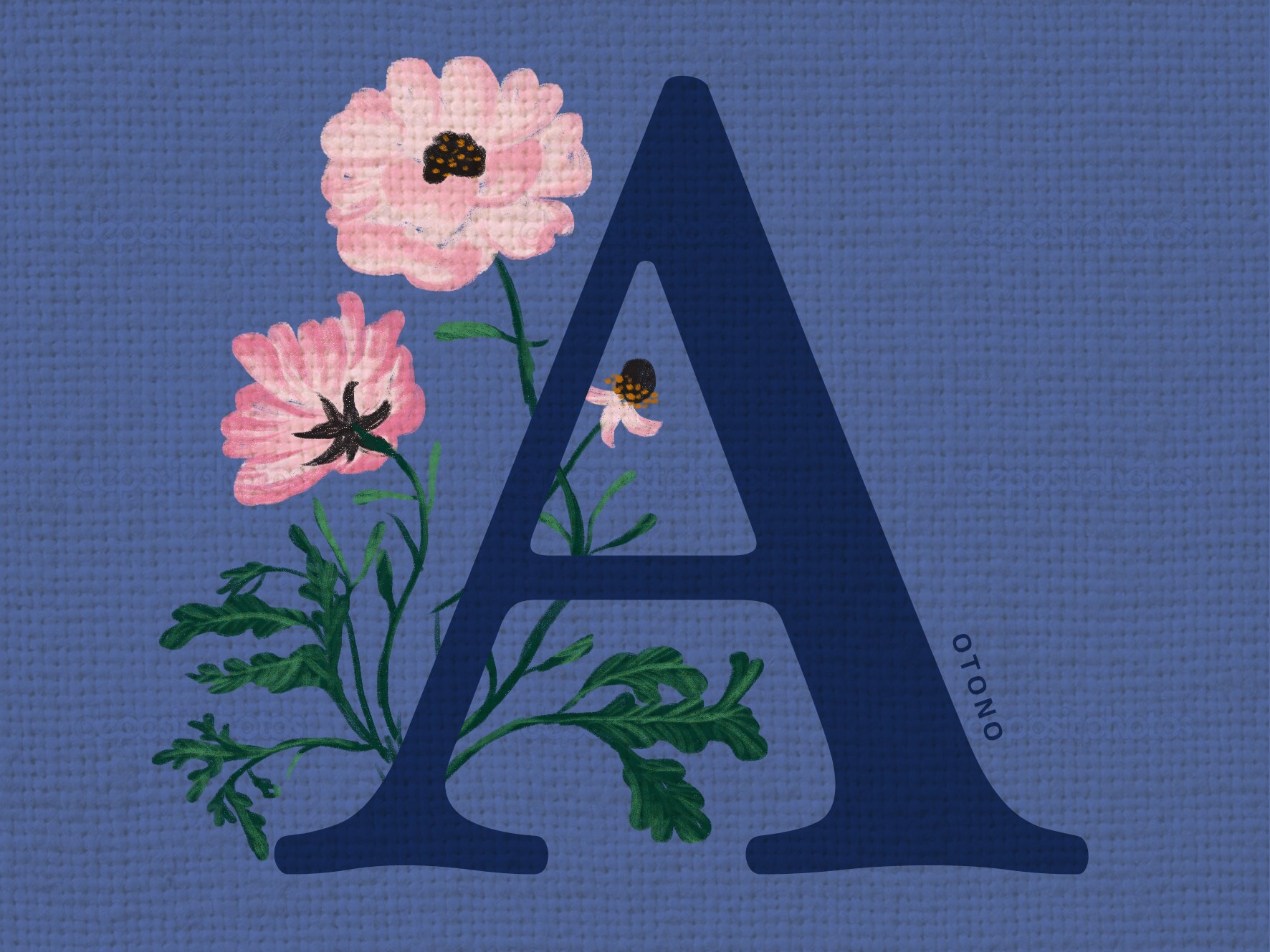 字母设计（A-H）_Otono_Xu-站酷ZCOOL