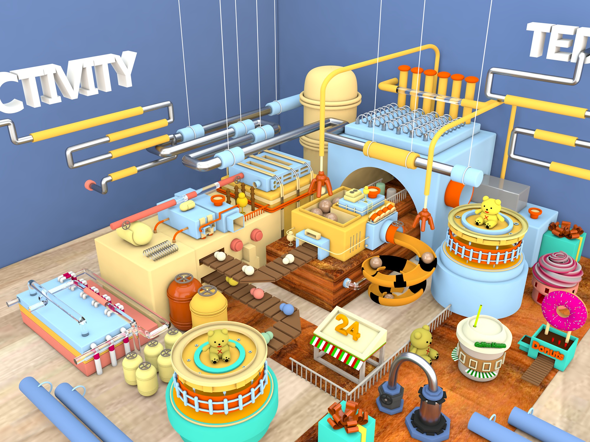 C4D场景_qmmmy-站酷ZCOOL