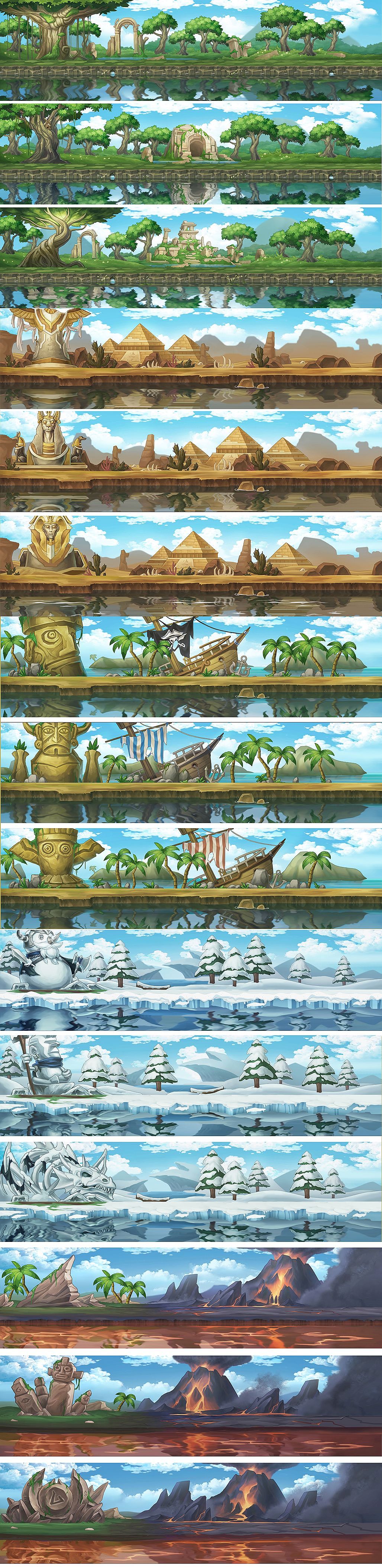 横版场景2D_Perona西西-站酷ZCOOL