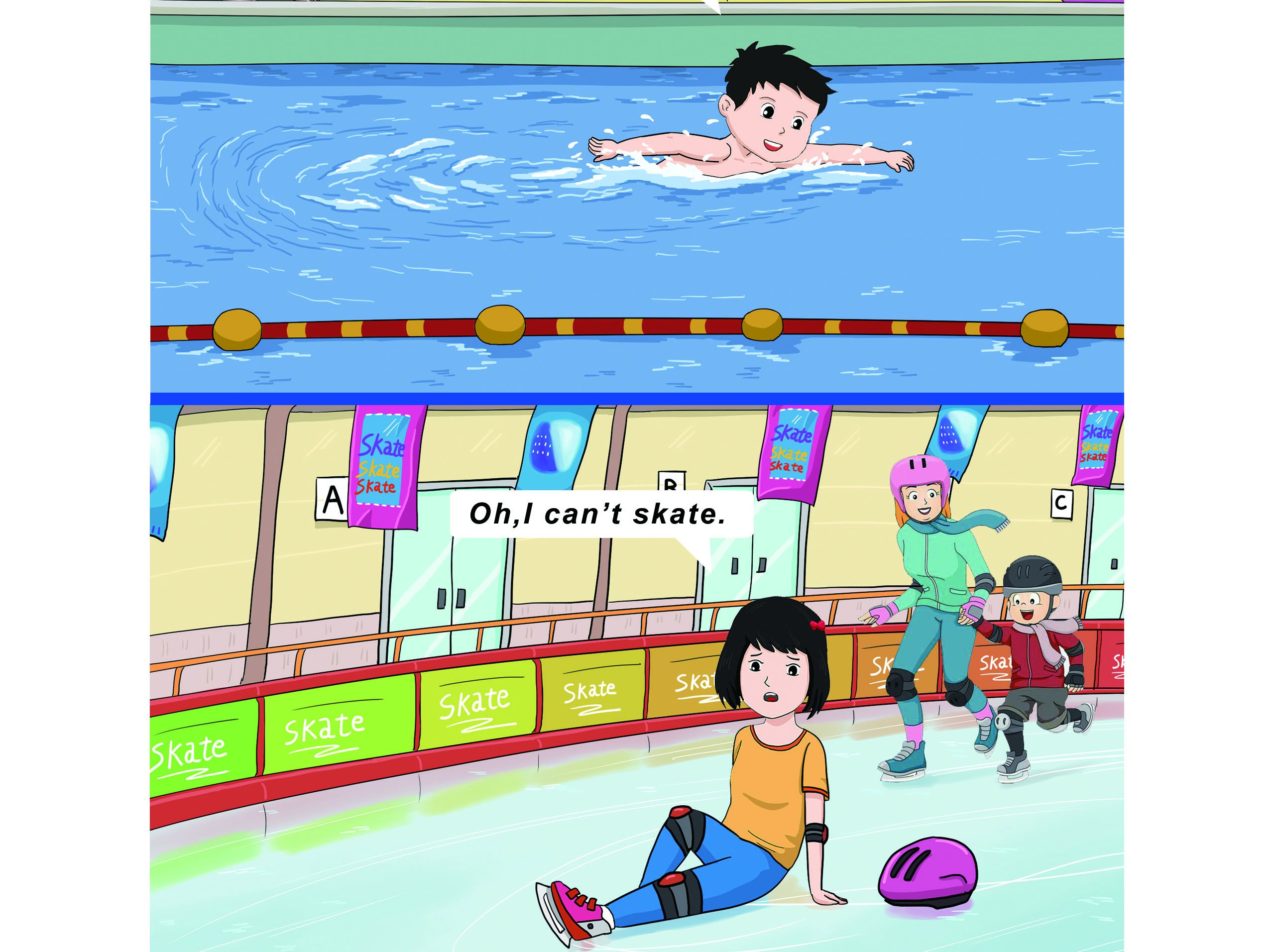 儿童英语图书_插画师leezj-站酷ZCOOL