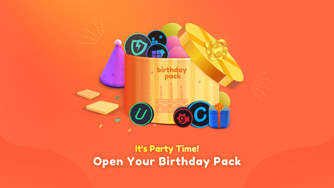 Birthday pack插图 平面设计_笛玑-站酷ZCOOL