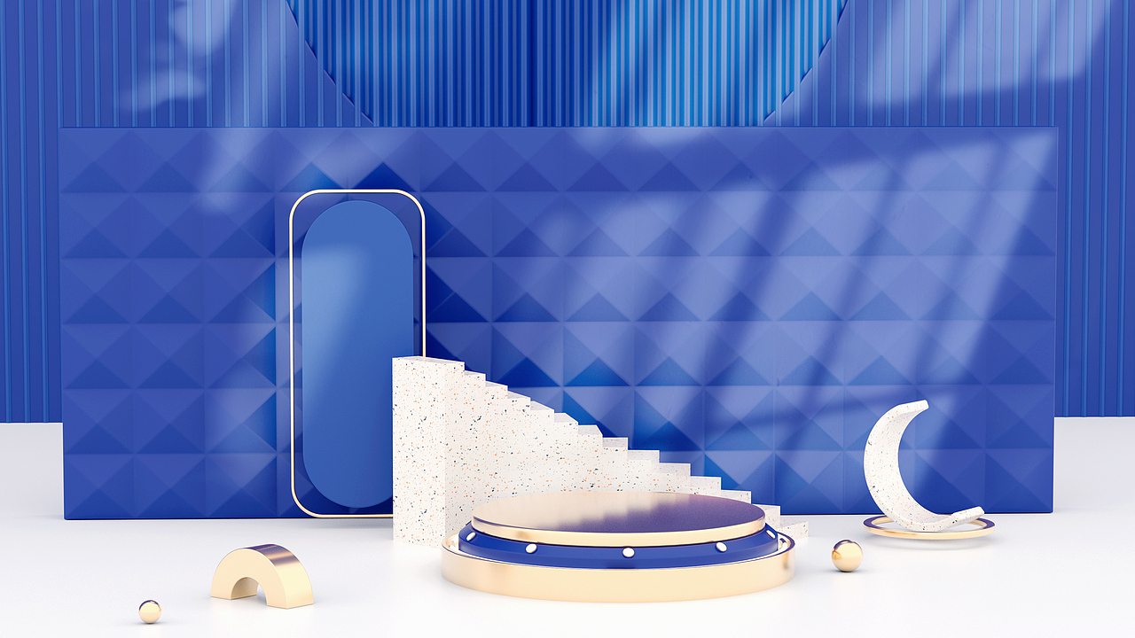 c4d 电商海报场景_DX大象007-站酷ZCOOL