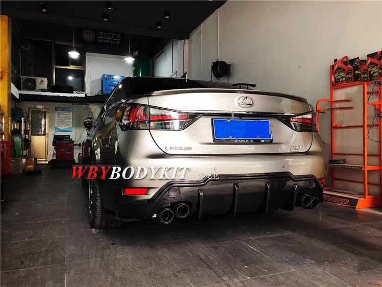 雷克萨斯GS改装toms碳纤维后唇gsf改装后唇gsf包围前杠_WBYBODYKIT-站酷ZCOOL