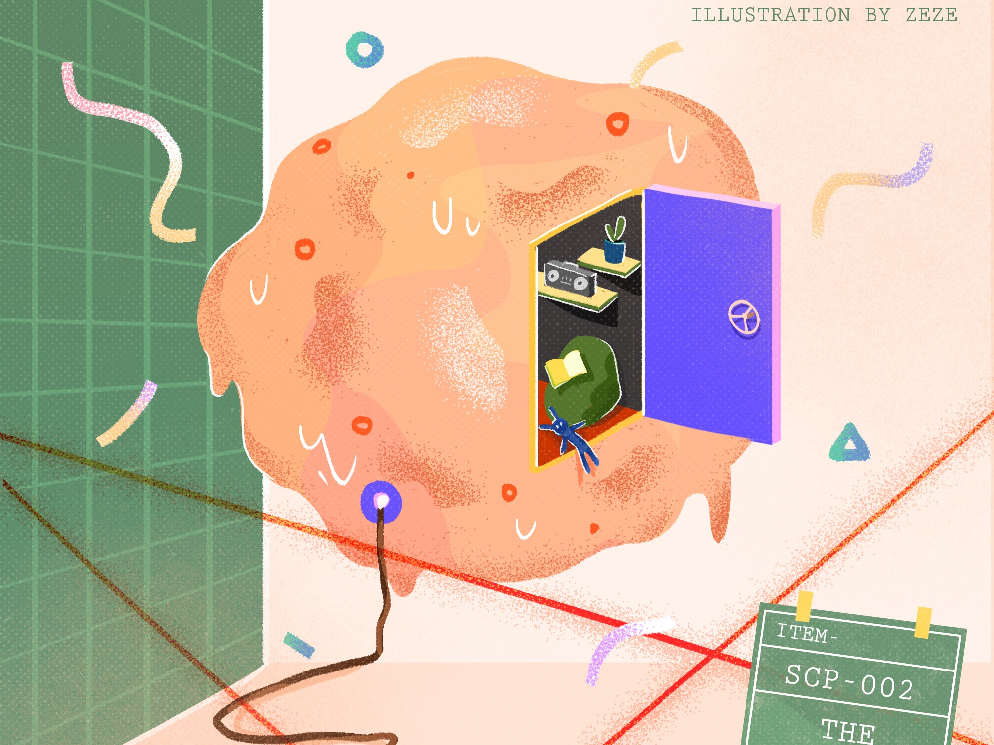 SCP收容中 | SCP Foundation_zeze_erjia-站酷ZCOOL