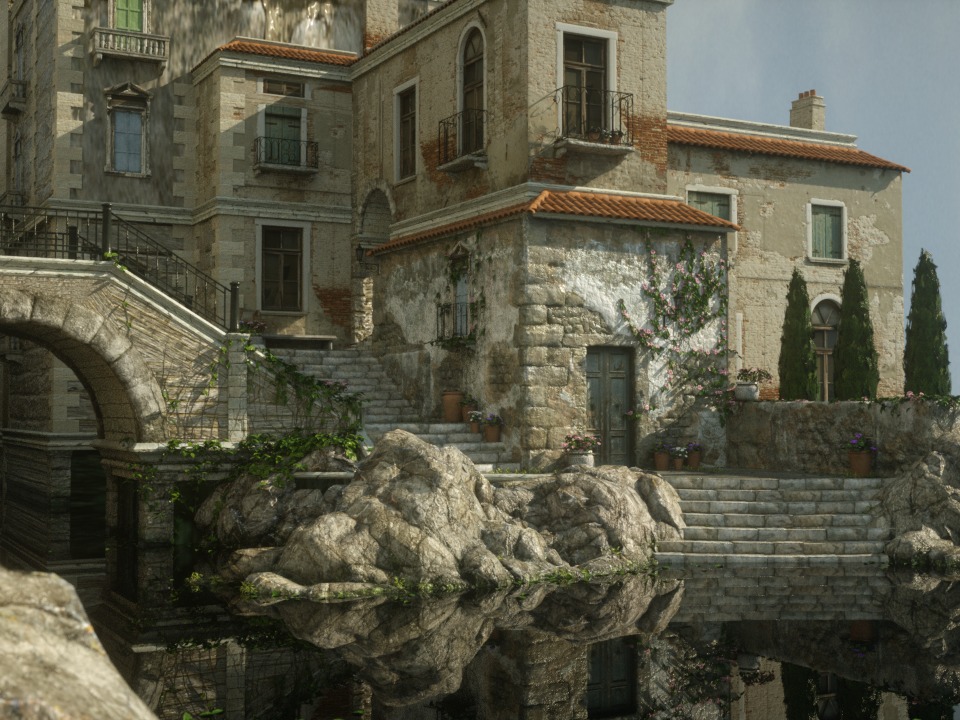 Daily render/Octane&Redshift_旧草-站酷ZCOOL