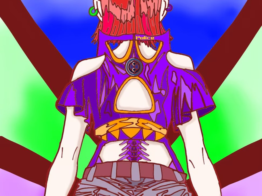 赛博警察_Oyama一Studio-站酷ZCOOL