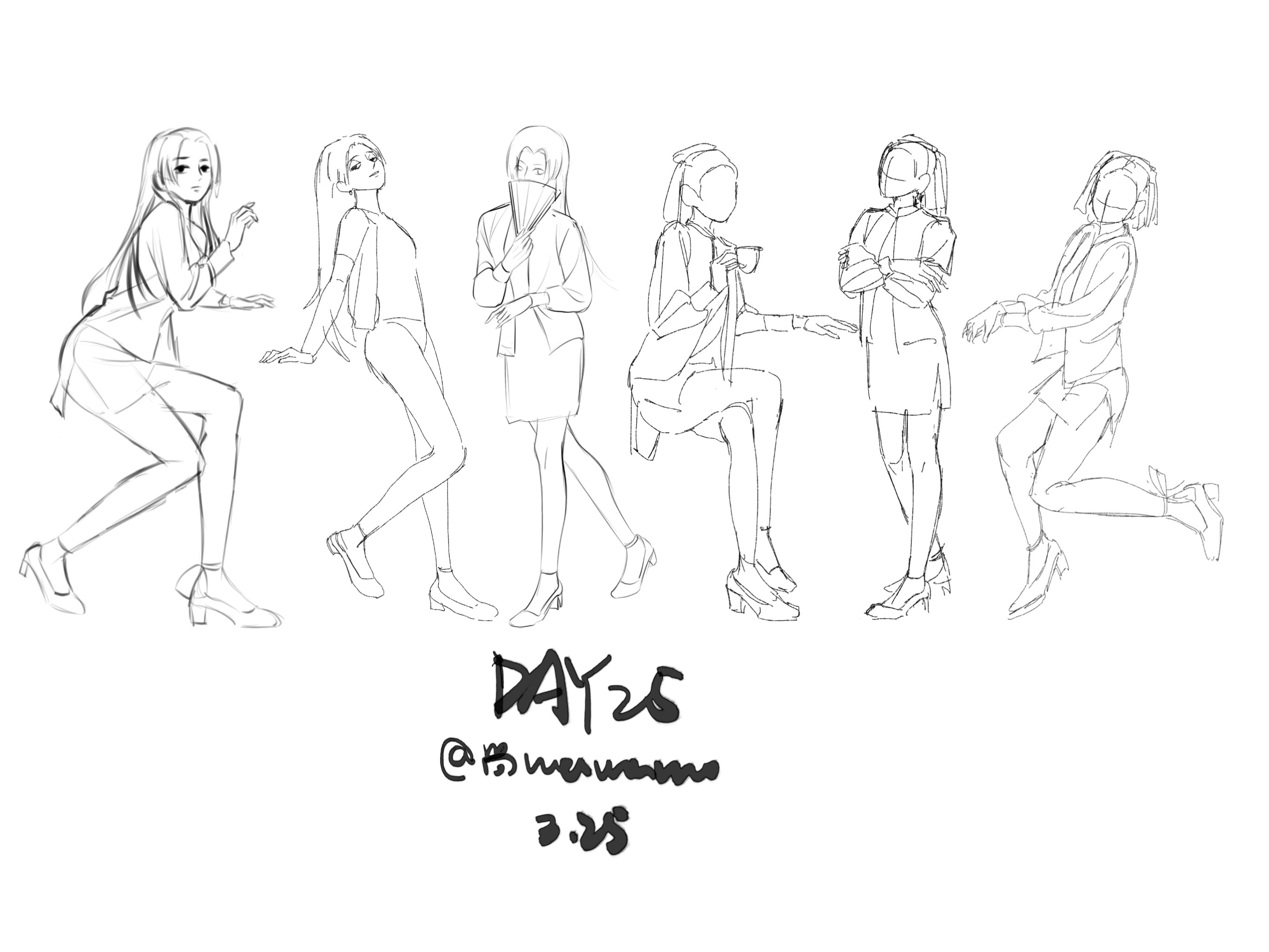 #速写60天挑战赛#Day25@速写班长_wawamo-站酷ZCOOL