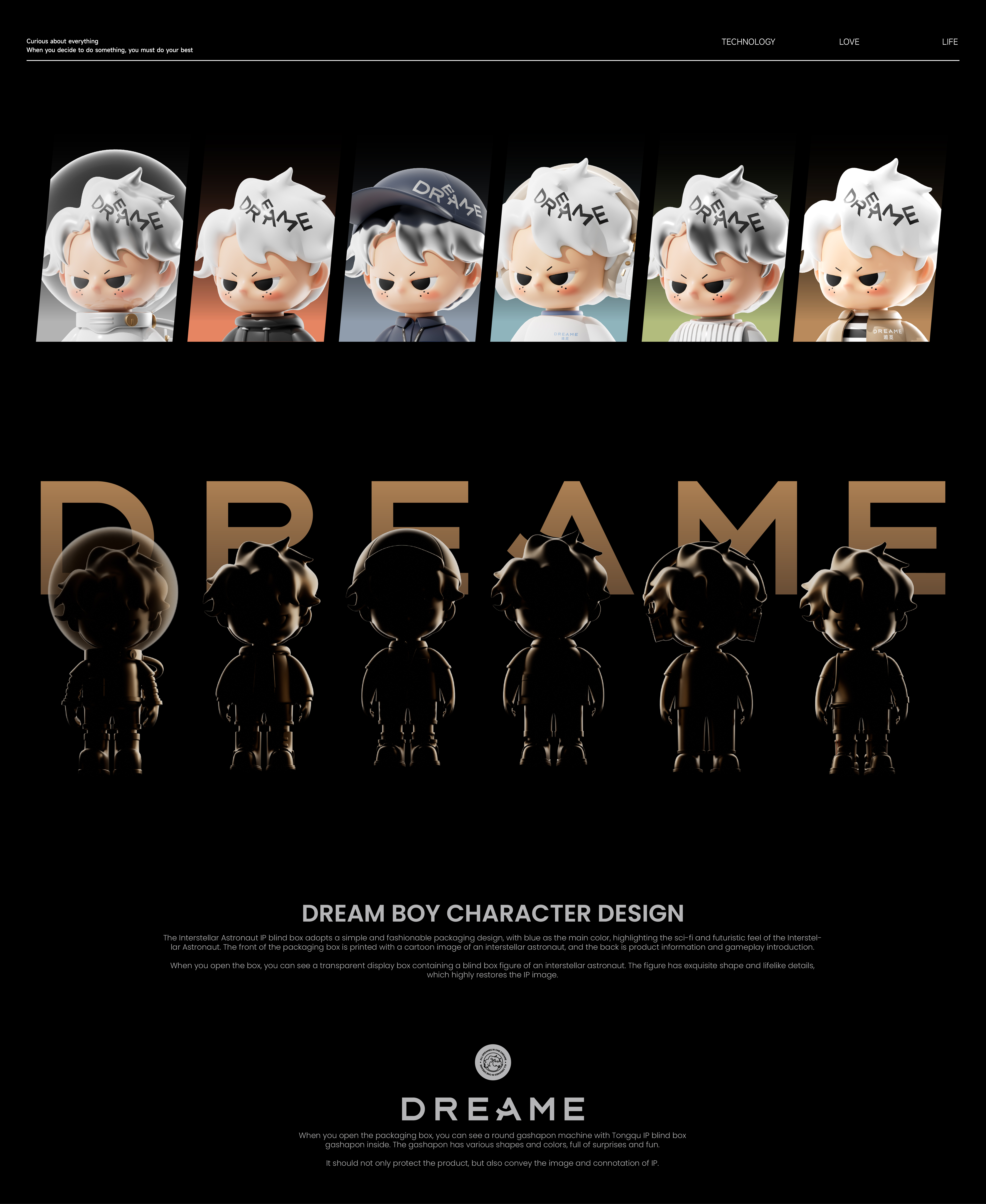 DREAM BOY/品牌IP盲盒设计_鲍佳骐-站酷ZCOOL