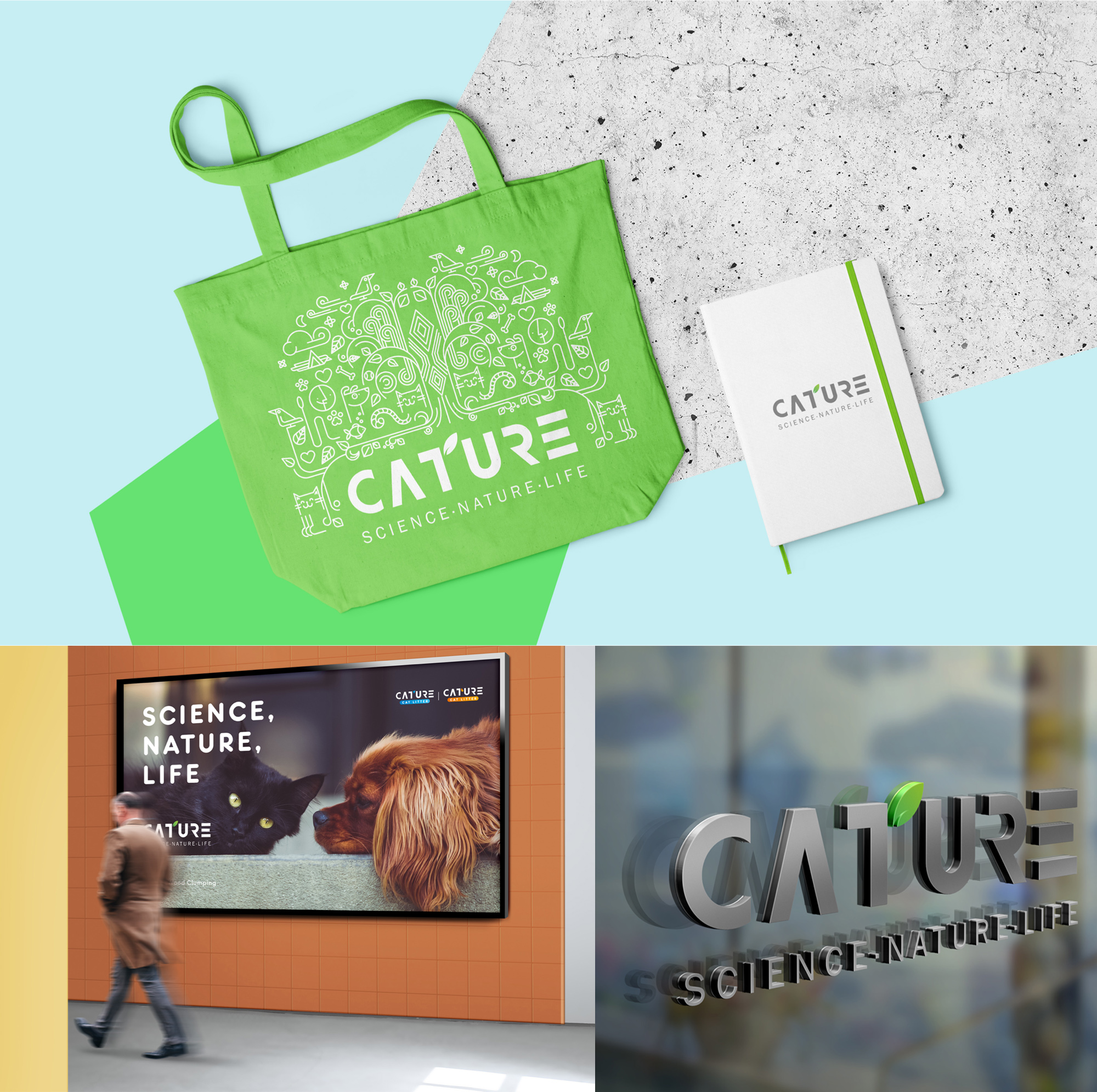 《CATURE》品牌形象设计_张智皓_Rex-站酷ZCOOL