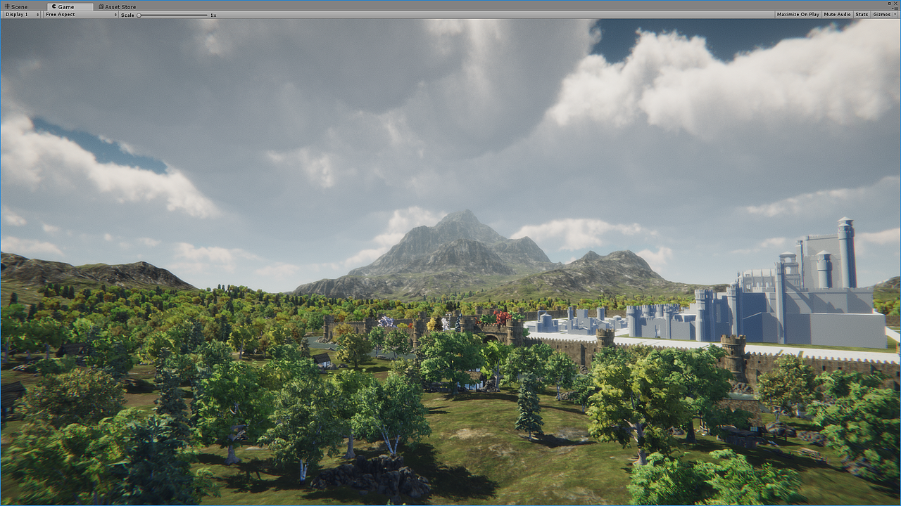 Unity 山谷地形 |3D|Scene|_Evolution__Original作品-站酷(ZCOOL)