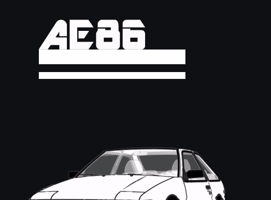 AE86壁纸_Wanoss-站酷ZCOOL