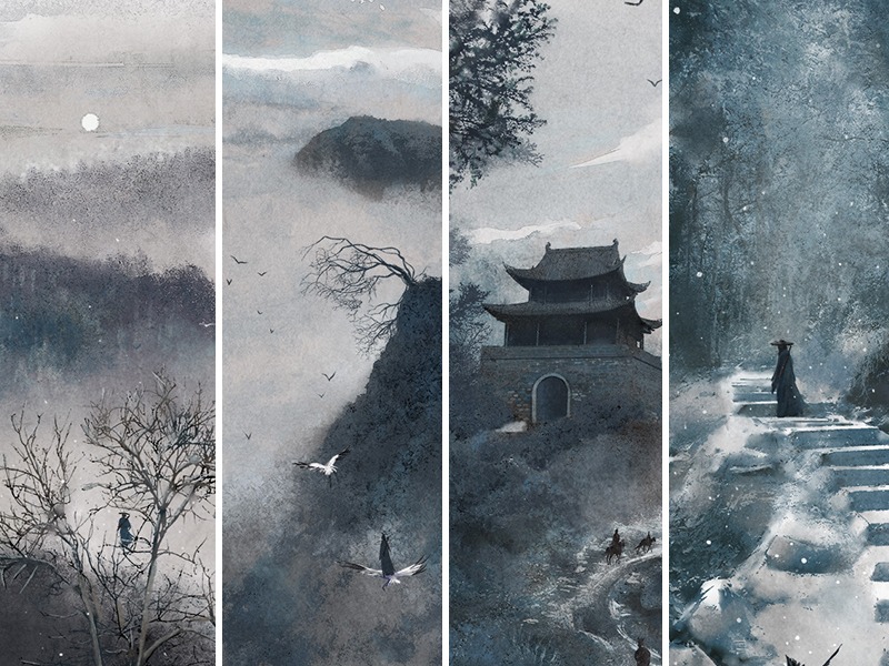 山川之下_RedMatcha_-站酷ZCOOL