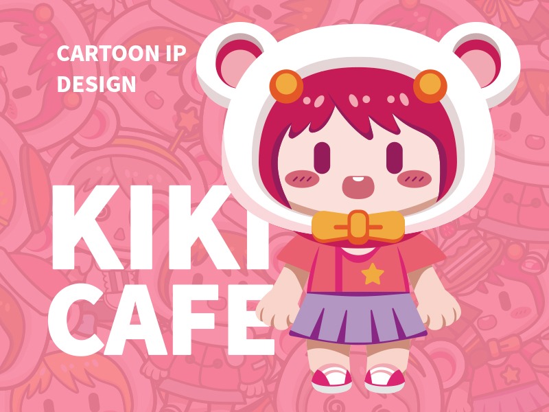 KIKICAFE-吉祥物IP设计_朔柒akisho-站酷ZCOOL