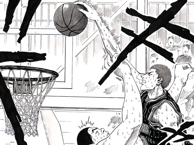 樱木花道霸气劈扣河田美纪南①_阿拆2025-站酷ZCOOL