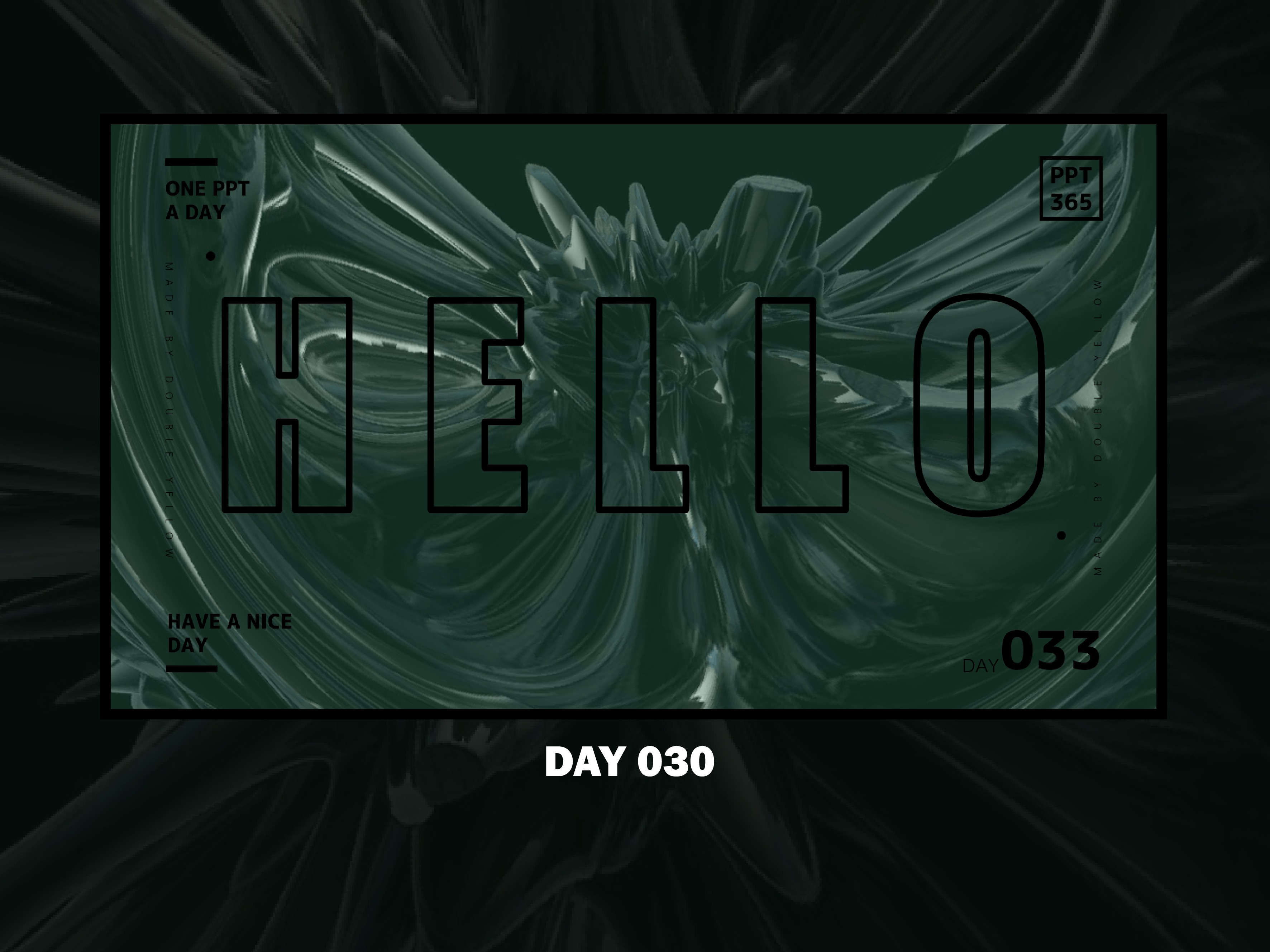 DAY 033_哒啵黄-站酷ZCOOL