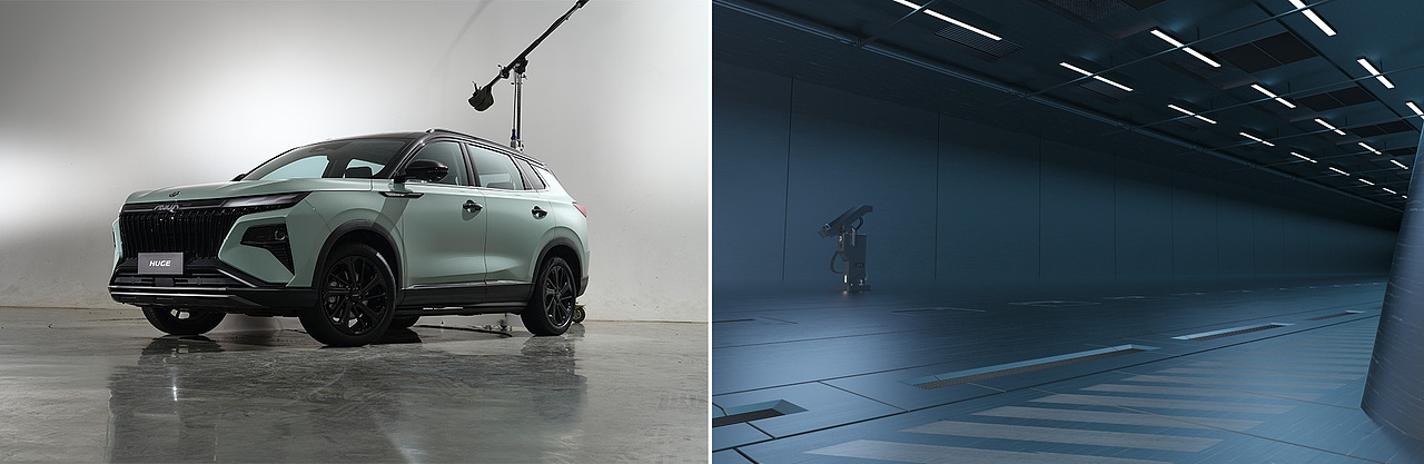 汽车修图-东风HUGE KV_汽车修图师老羊-站酷ZCOOL