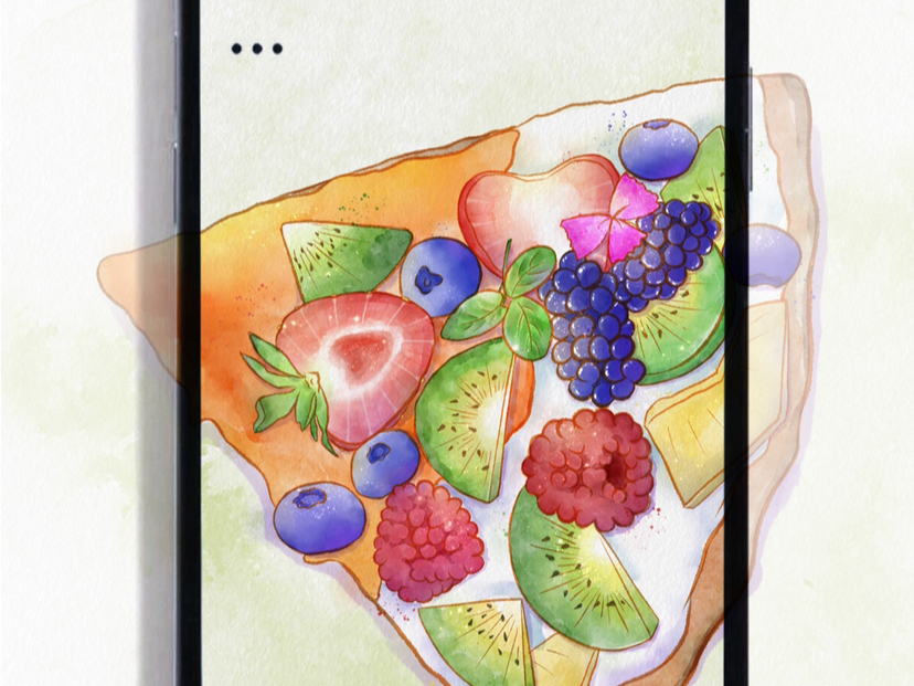 iPad水彩插画_丹仔吖-站酷ZCOOL