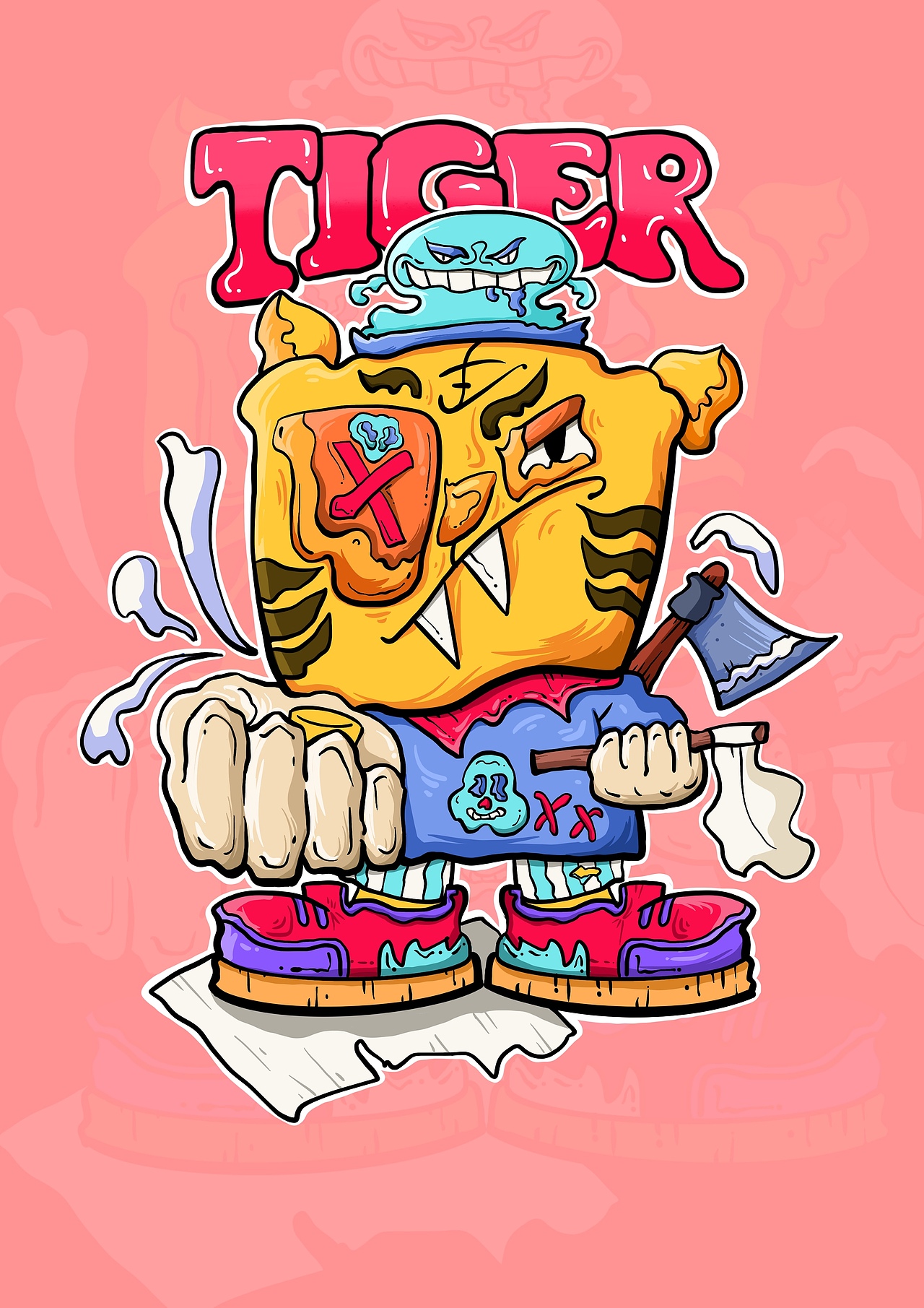 插画60天打卡挑战day1_羊粥壹z-站酷ZCOOL