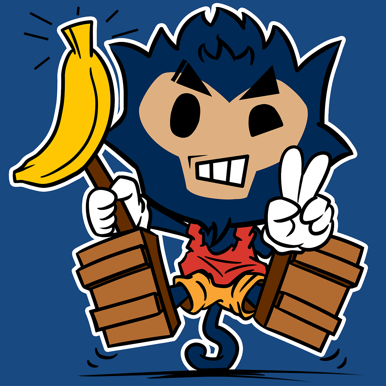 Hello Monkey_DJ_Kurt-站酷ZCOOL