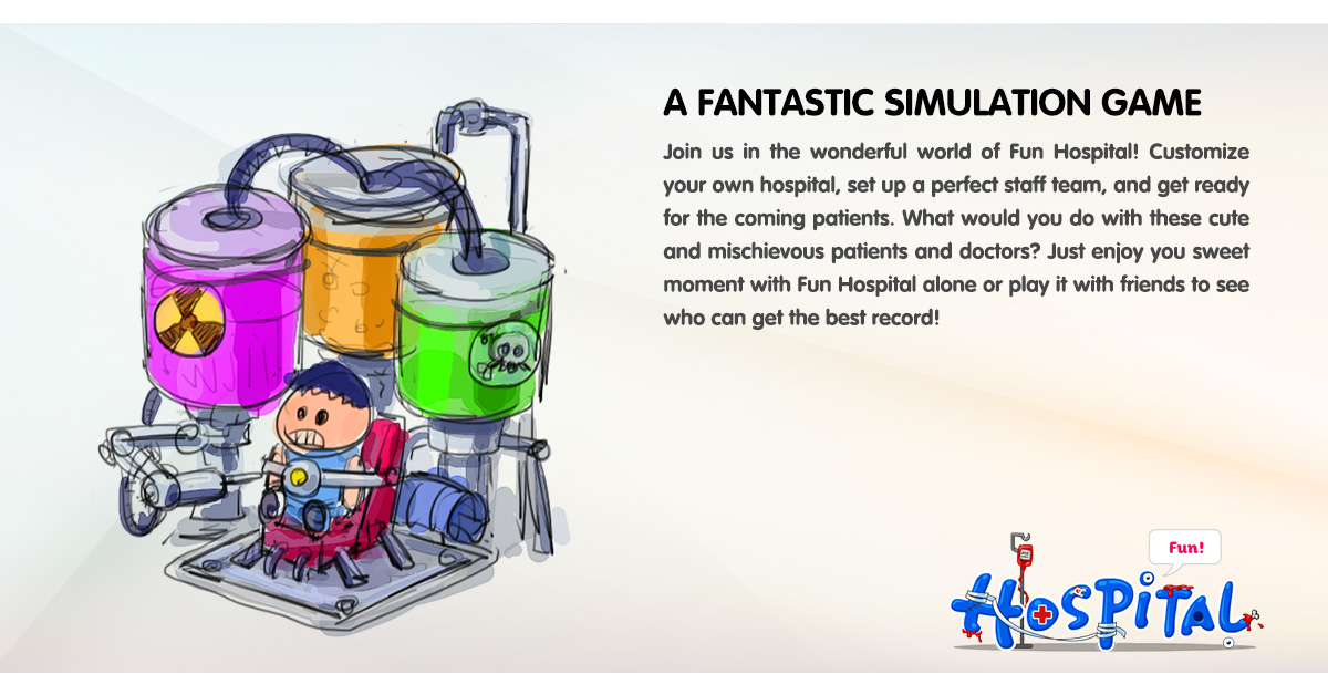 《Fun Hospital》《逗趣医院》游戏设定。_鬼才兄-站酷ZCOOL