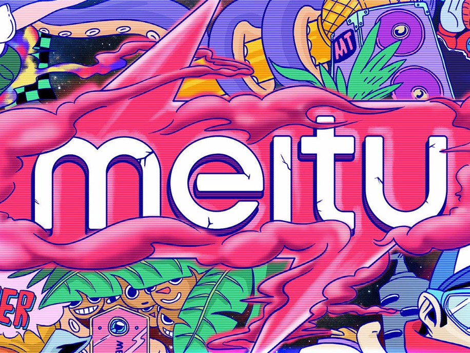 MEITU新logo延展画面之一_KimTenth金田-站酷ZCOOL