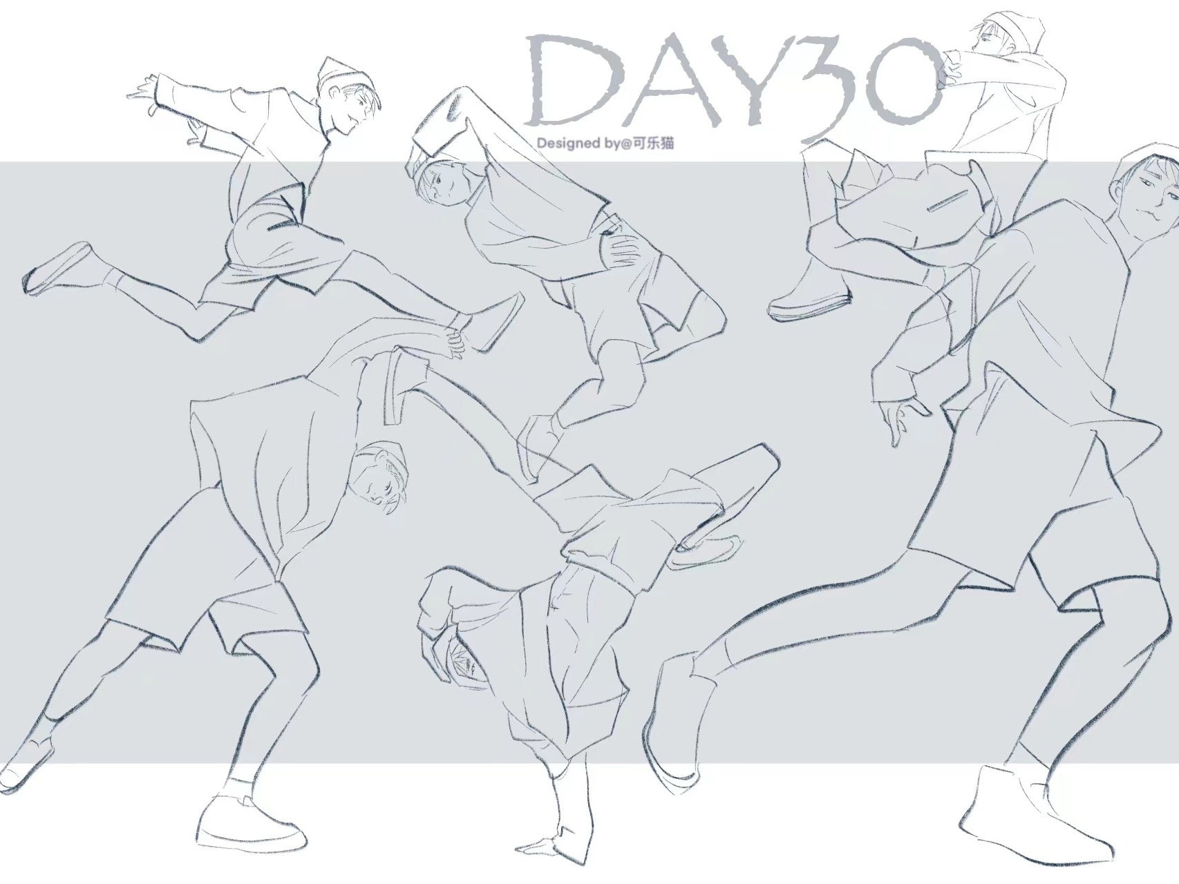 #速写60天挑战赛#Day30@速写班长_可乐猫1122-站酷ZCOOL