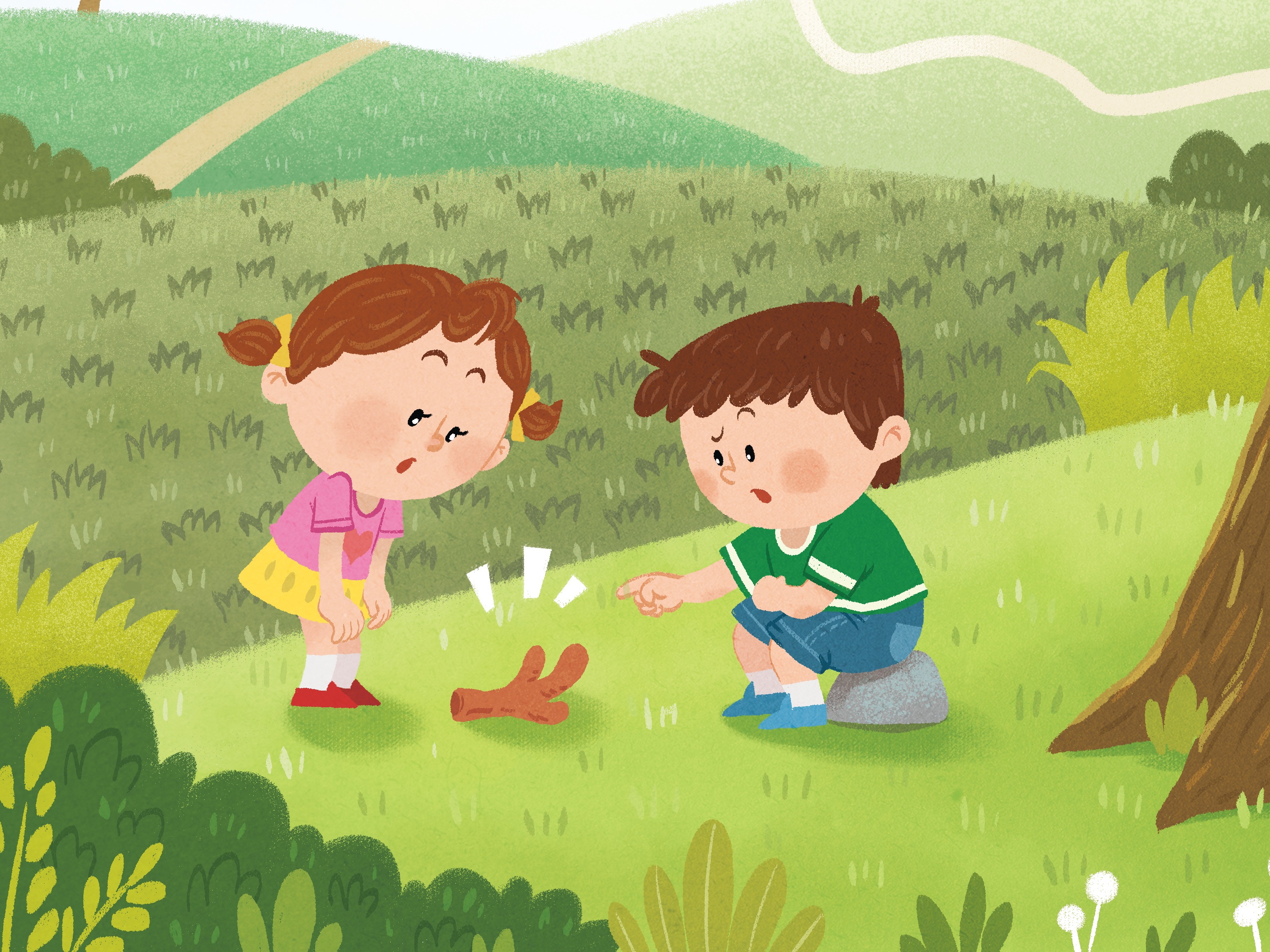 绘本《咦？这是什么？》_哒哒Ray-站酷ZCOOL