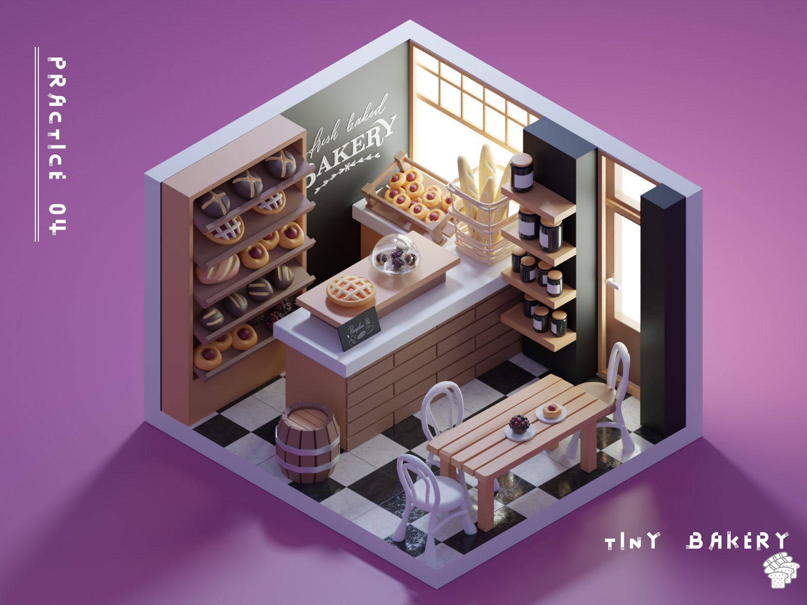 blender04-Tiny Bakery_rimo_o-站酷ZCOOL