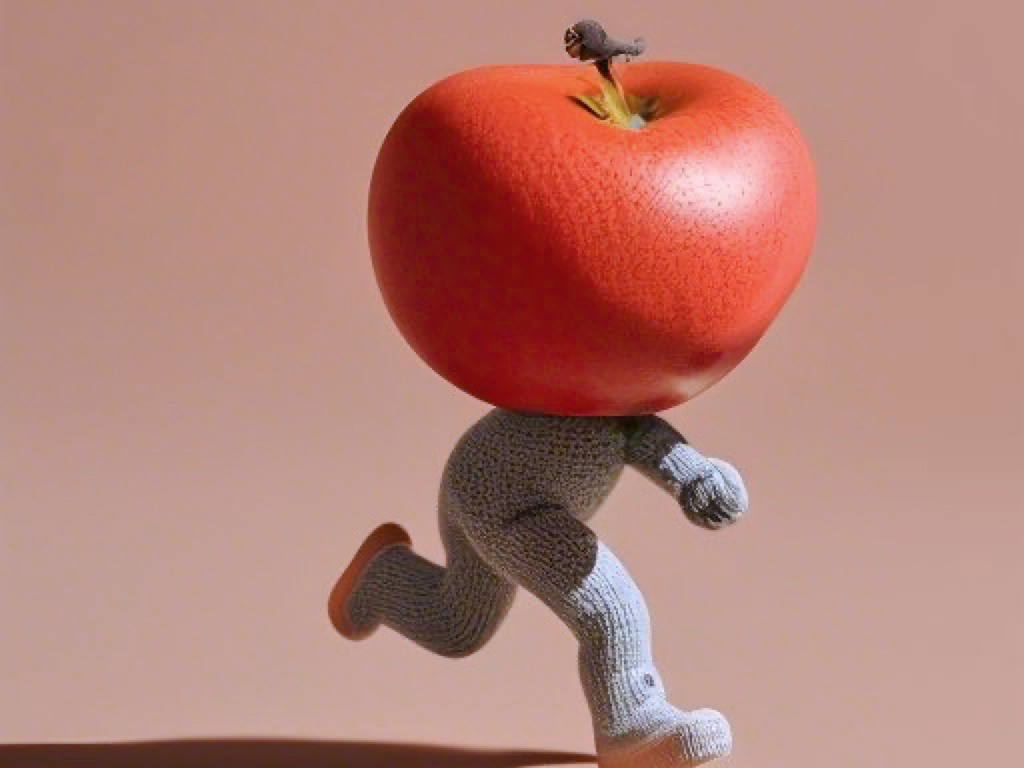 水果创意IP人物｜苹果_Sunny老师-站酷ZCOOL