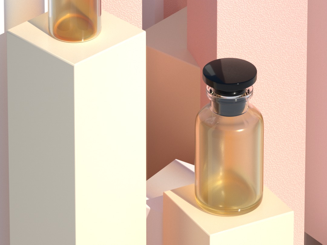 C4D oc玻璃测试_Z匠No4-站酷ZCOOL