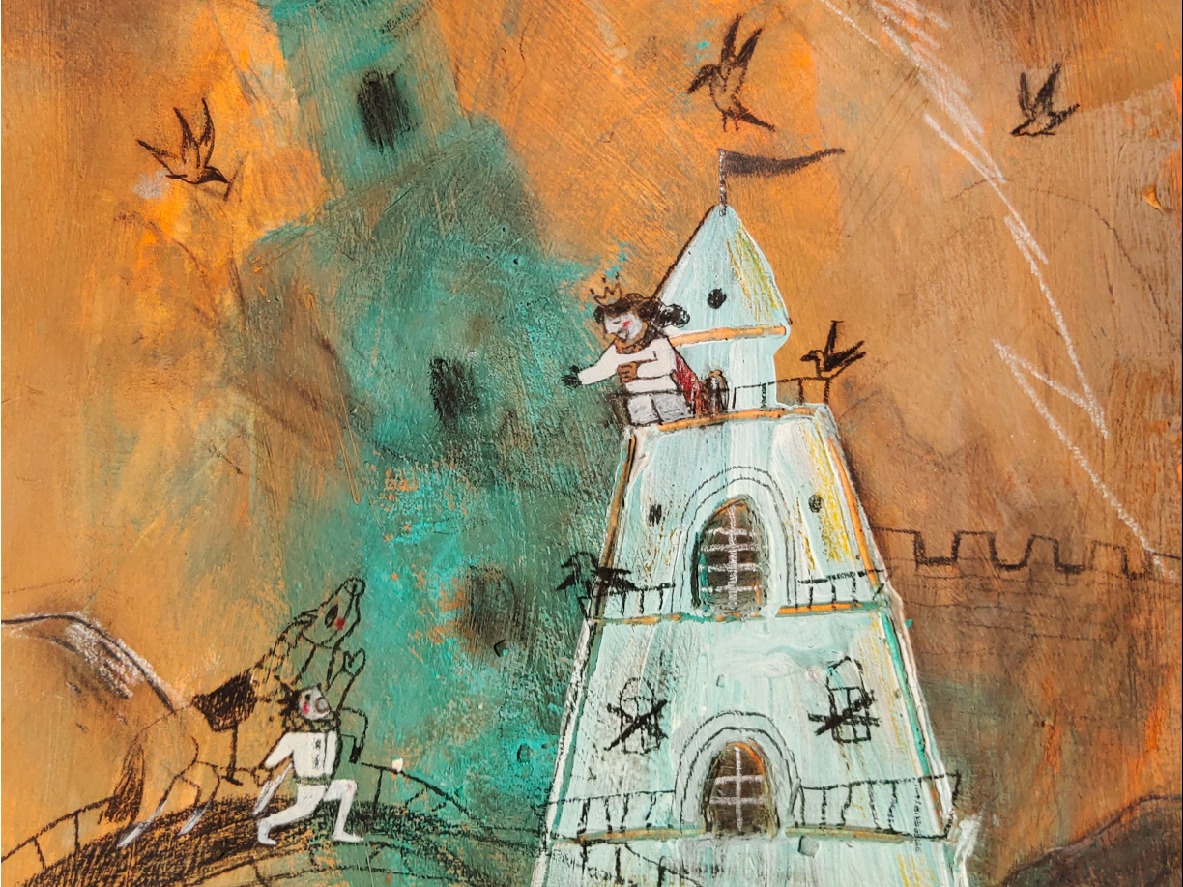 插画合集【综合材料】_王大霜AS2O3-站酷ZCOOL