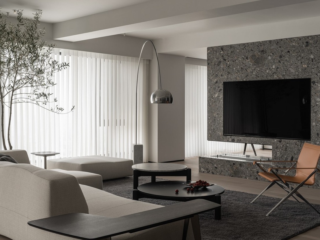 270㎡极简大平层，这才是理想中的房子_1992效果图小李-站酷ZCOOL