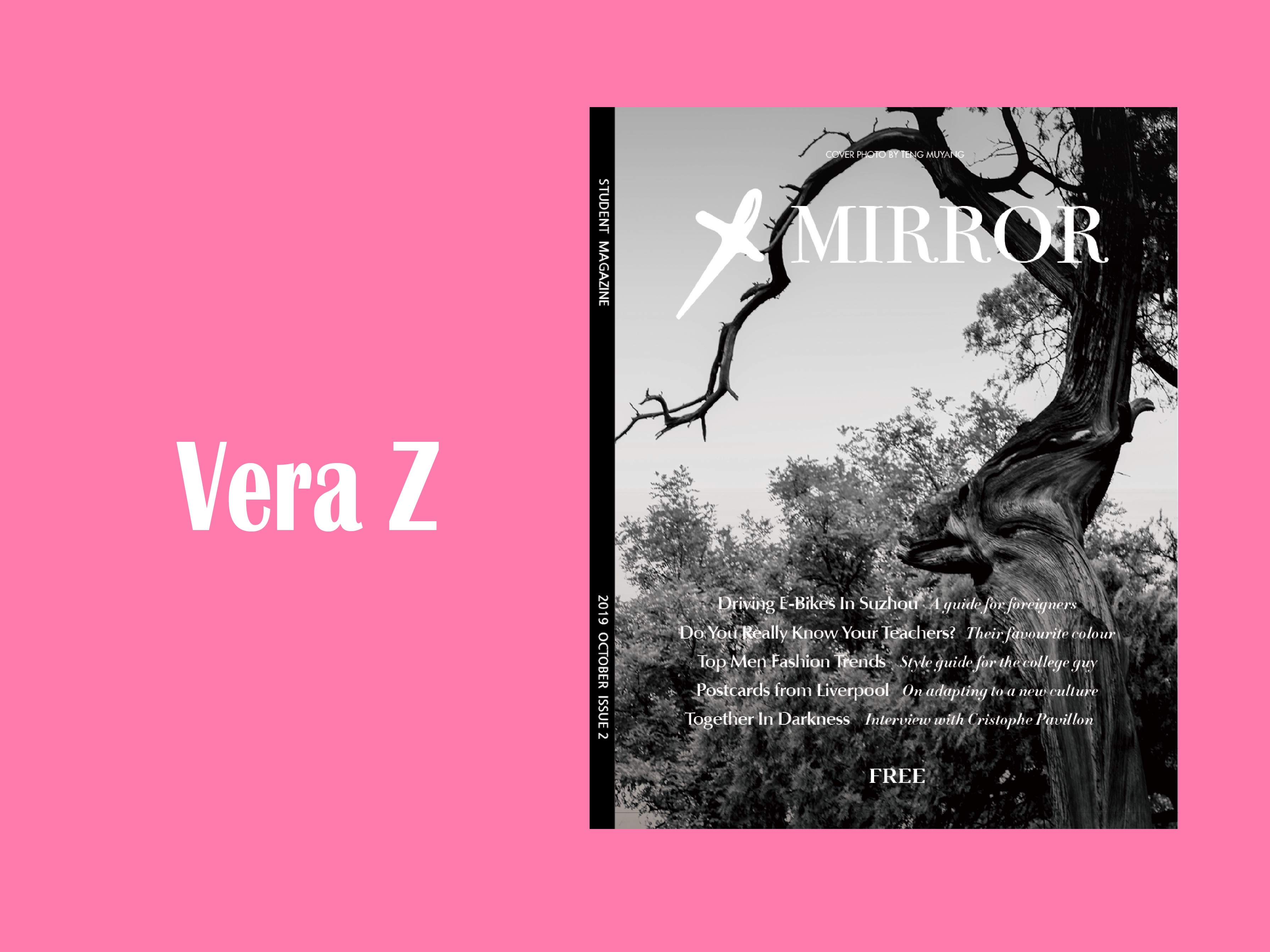(平面设计）XJTLU Student Magazine 02_Vera_Zhu-站酷ZCOOL