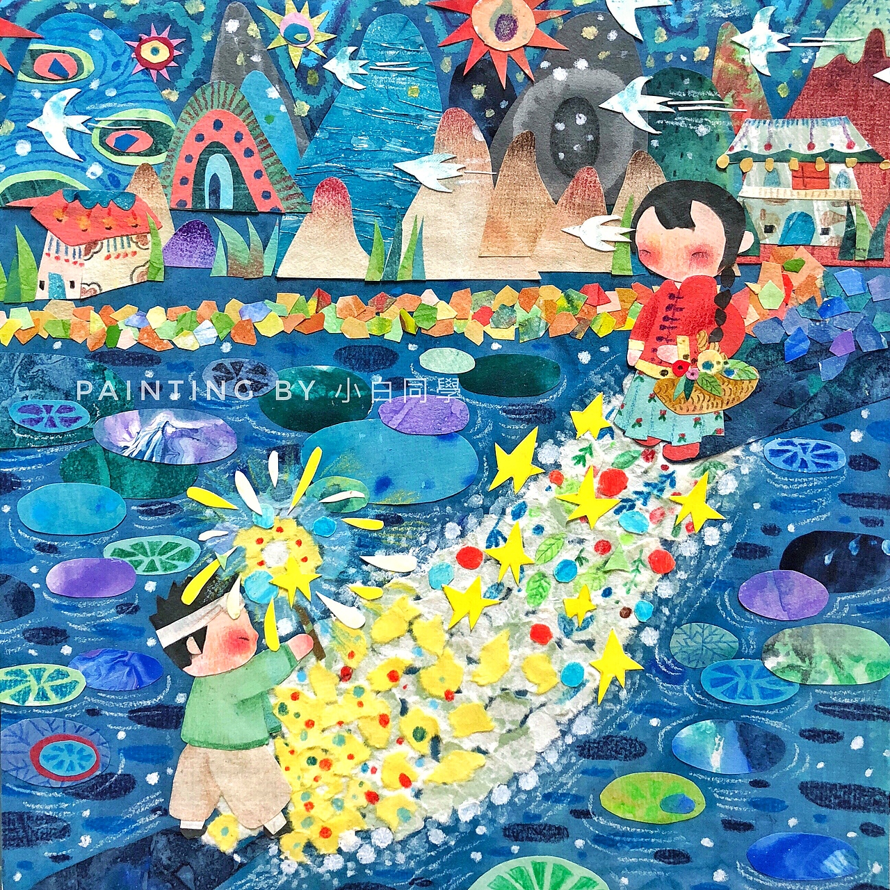 《边城》配图_RandB-站酷ZCOOL