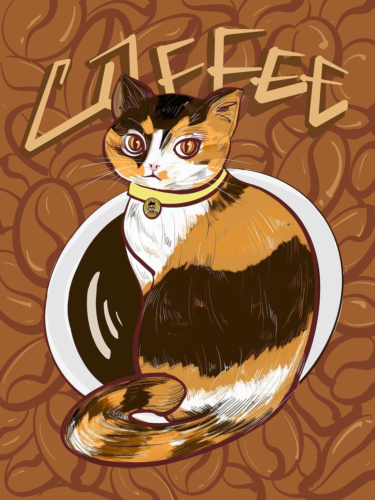 咖啡猫豆_反派仓鼠boss-站酷ZCOOL