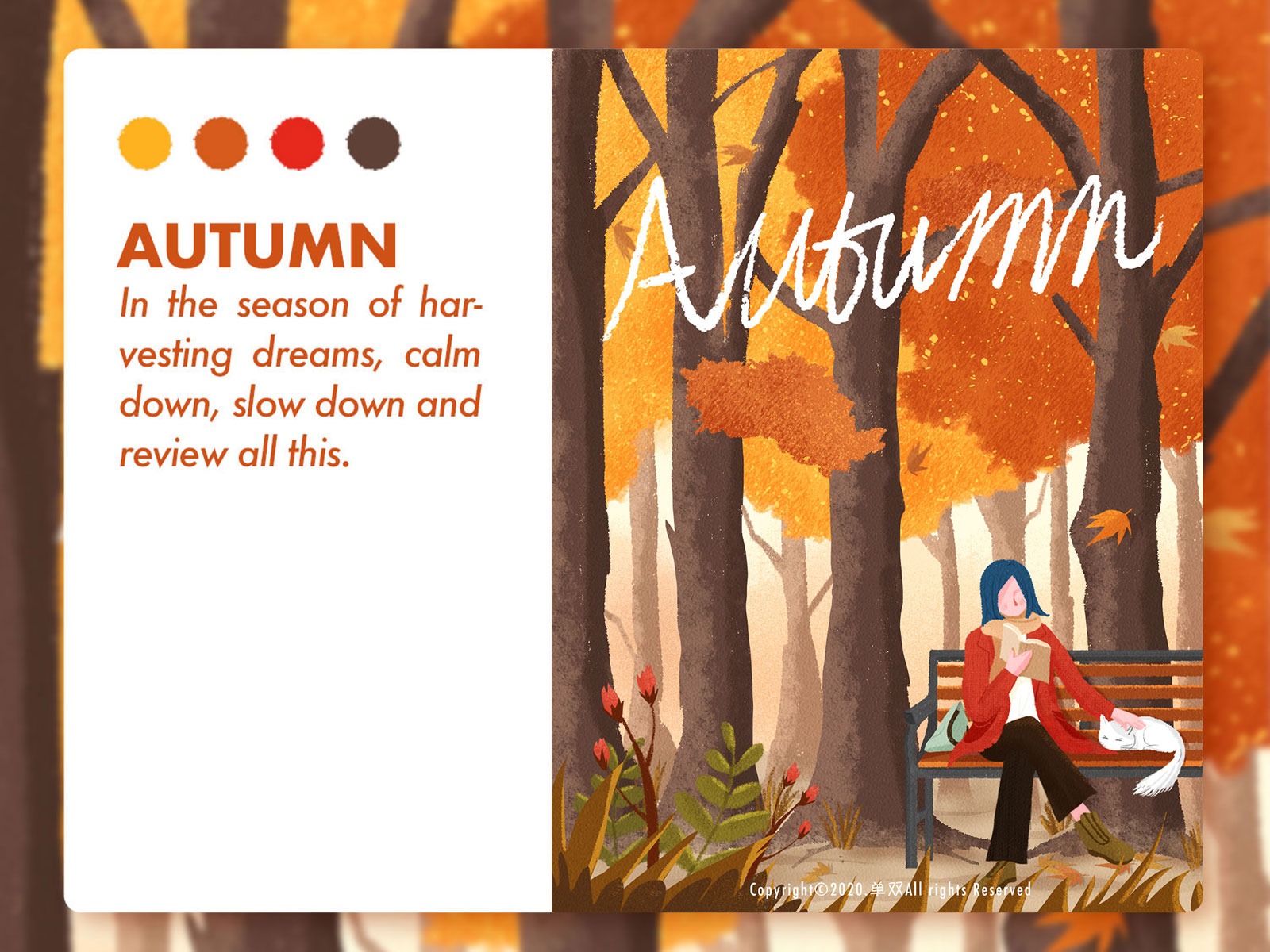 Our four seasons_单双shamum-站酷ZCOOL