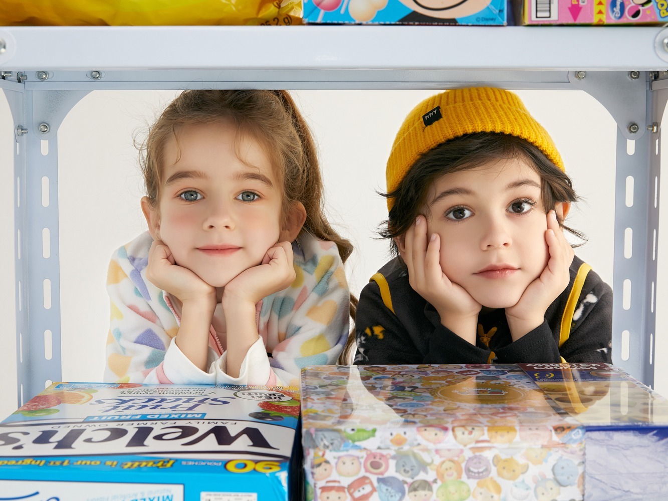 87vision-童装棚拍（超市系列）_晓伐-站酷ZCOOL