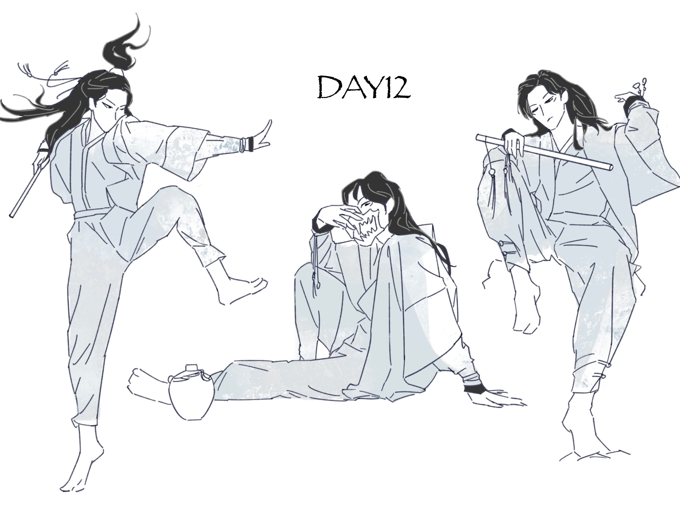 #速写60天挑战赛#day12@速写班长_miju960-站酷ZCOOL