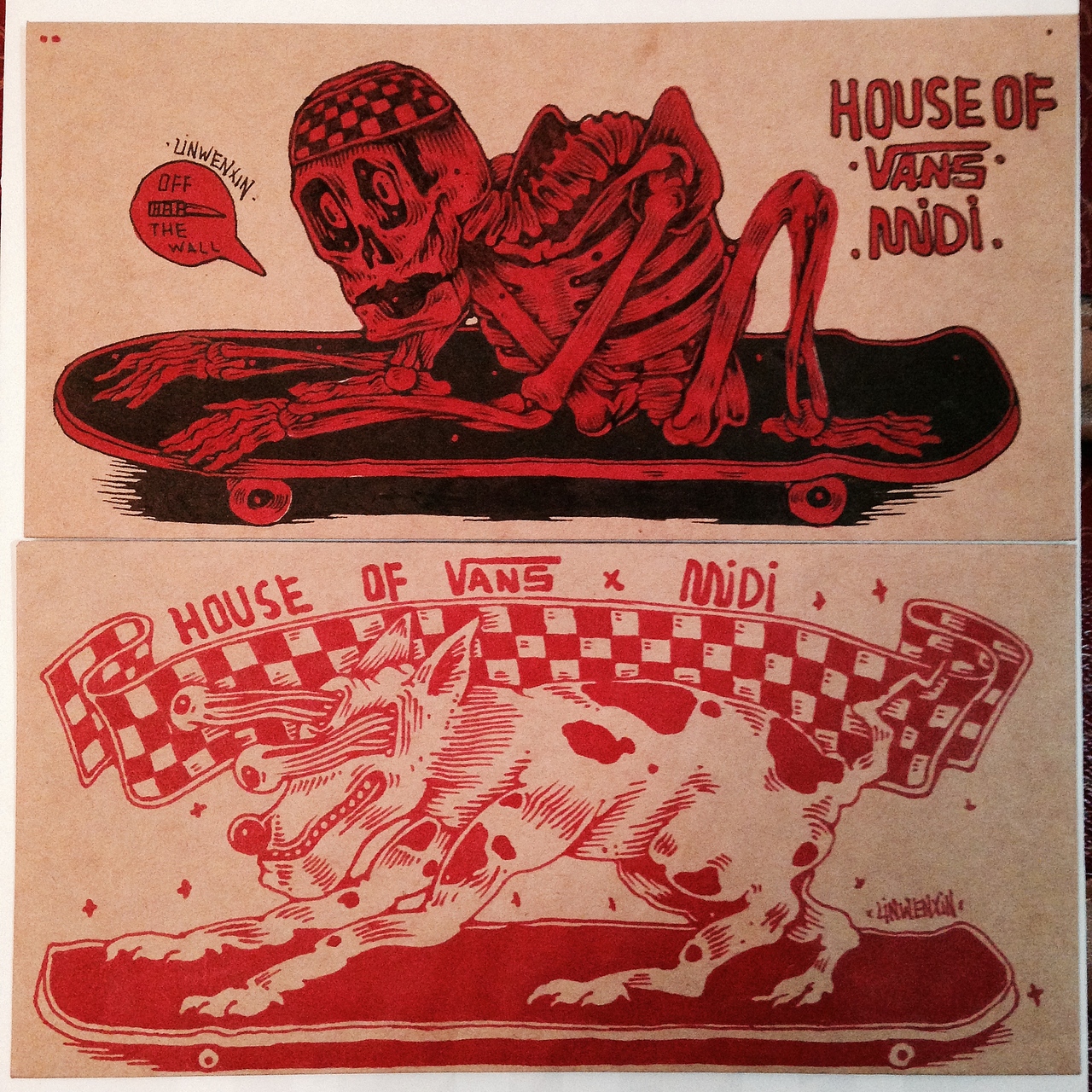 整理了一下最近的画.off the wall !!_独眼矮子-站酷ZCOOL