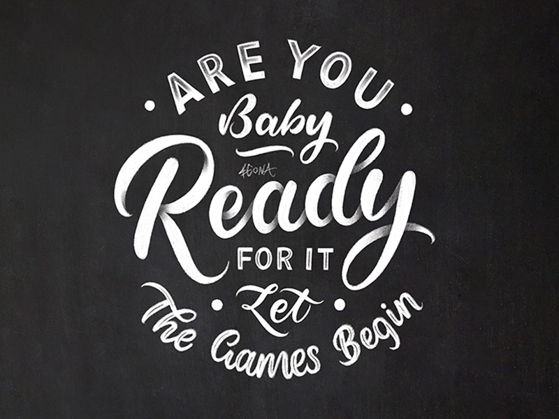 iPad Lettering NO.7 - Taylor Swift · Reputation_TEONA_nuoR-站酷ZCOOL