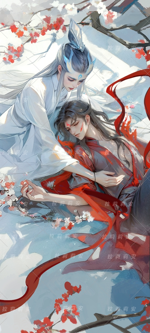 哪咤_敖丙~我不管，自古红蓝出cp_拉莉莉安-站酷ZCOOL