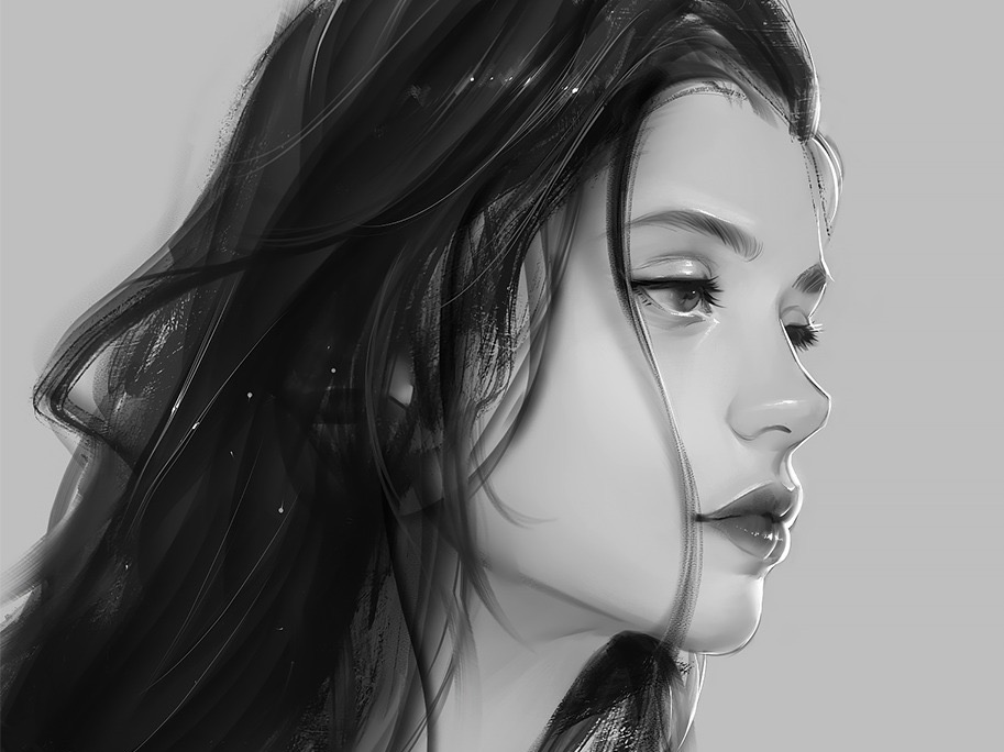 侧脸_Peter肖吉-站酷ZCOOL