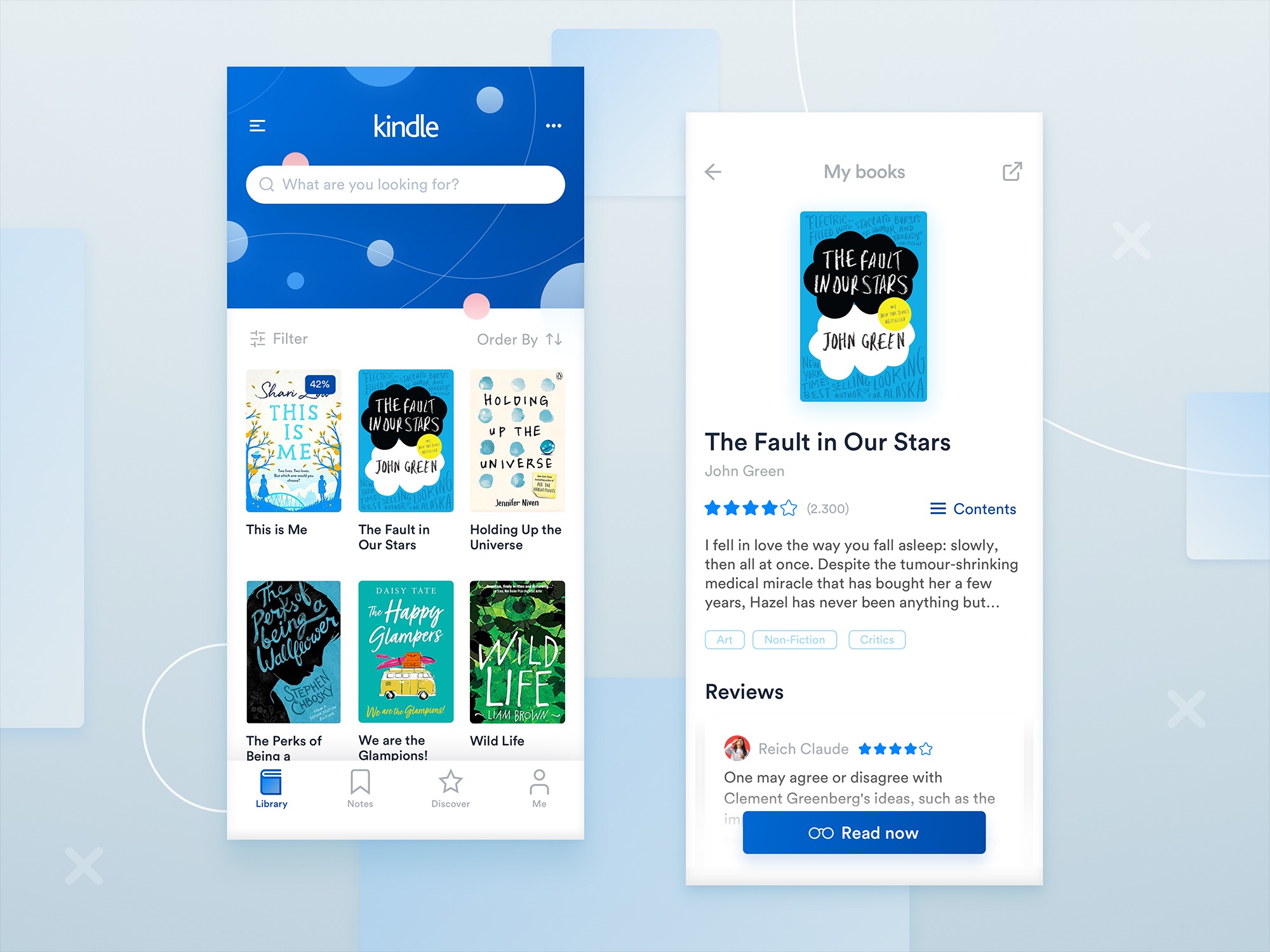 Kindle UI - 概念设计_landa1993-站酷ZCOOL