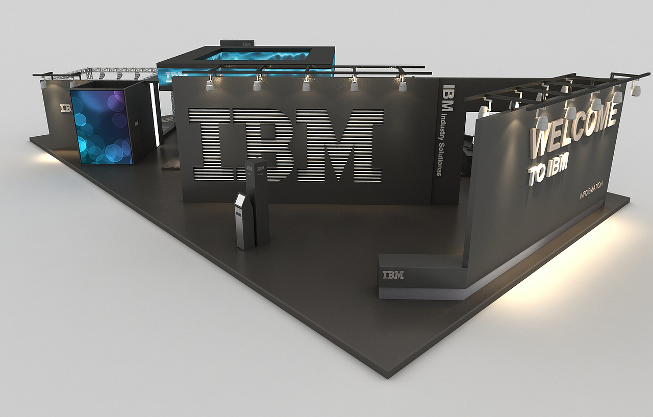 IBM展台设计 大学习作2012_MUZO墨造-站酷ZCOOL