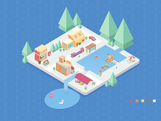 2.5d插画_创意设计作品图片素材-站酷ZCOOL