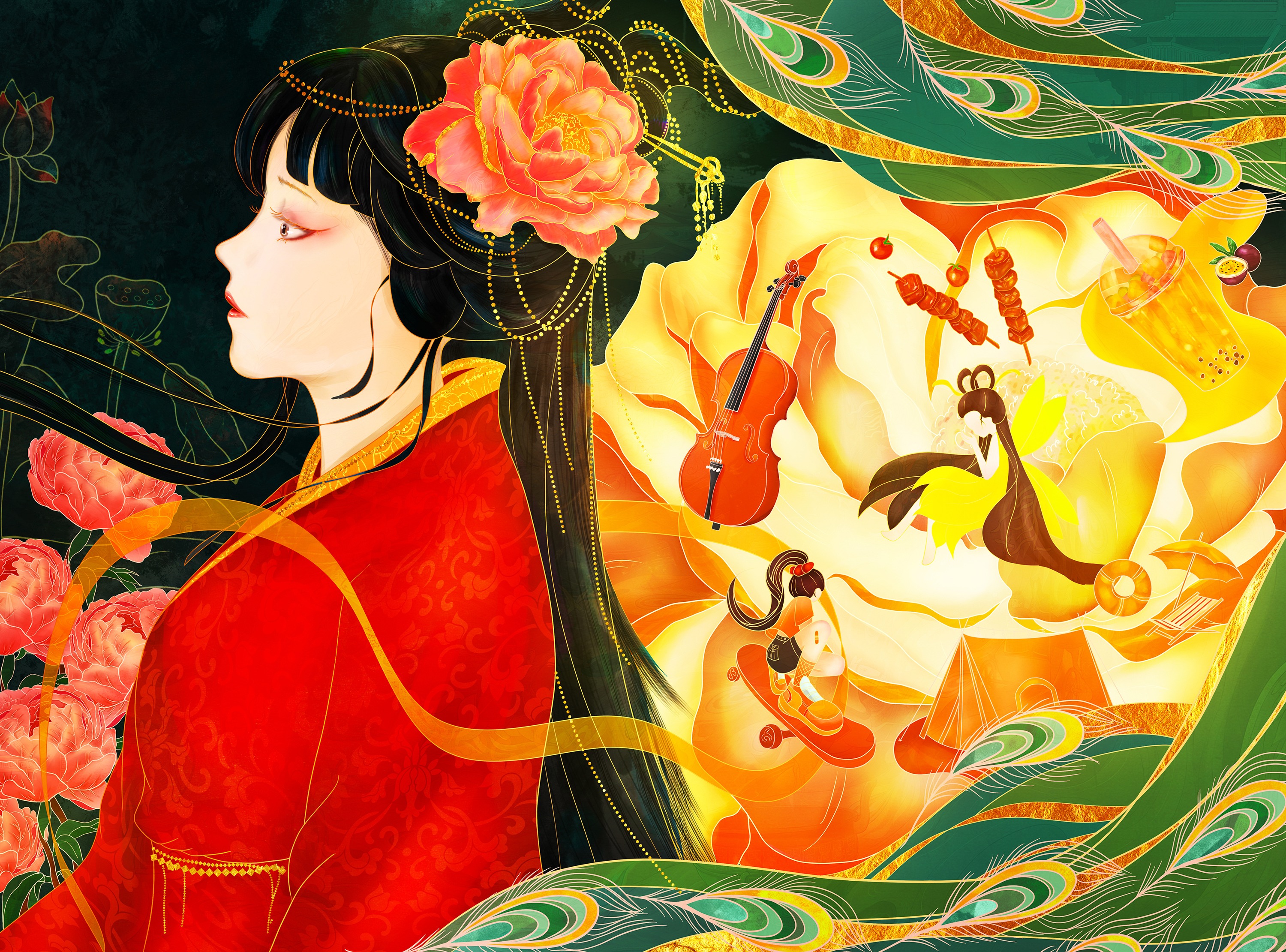 红颜_麦芽Tang20-站酷ZCOOL