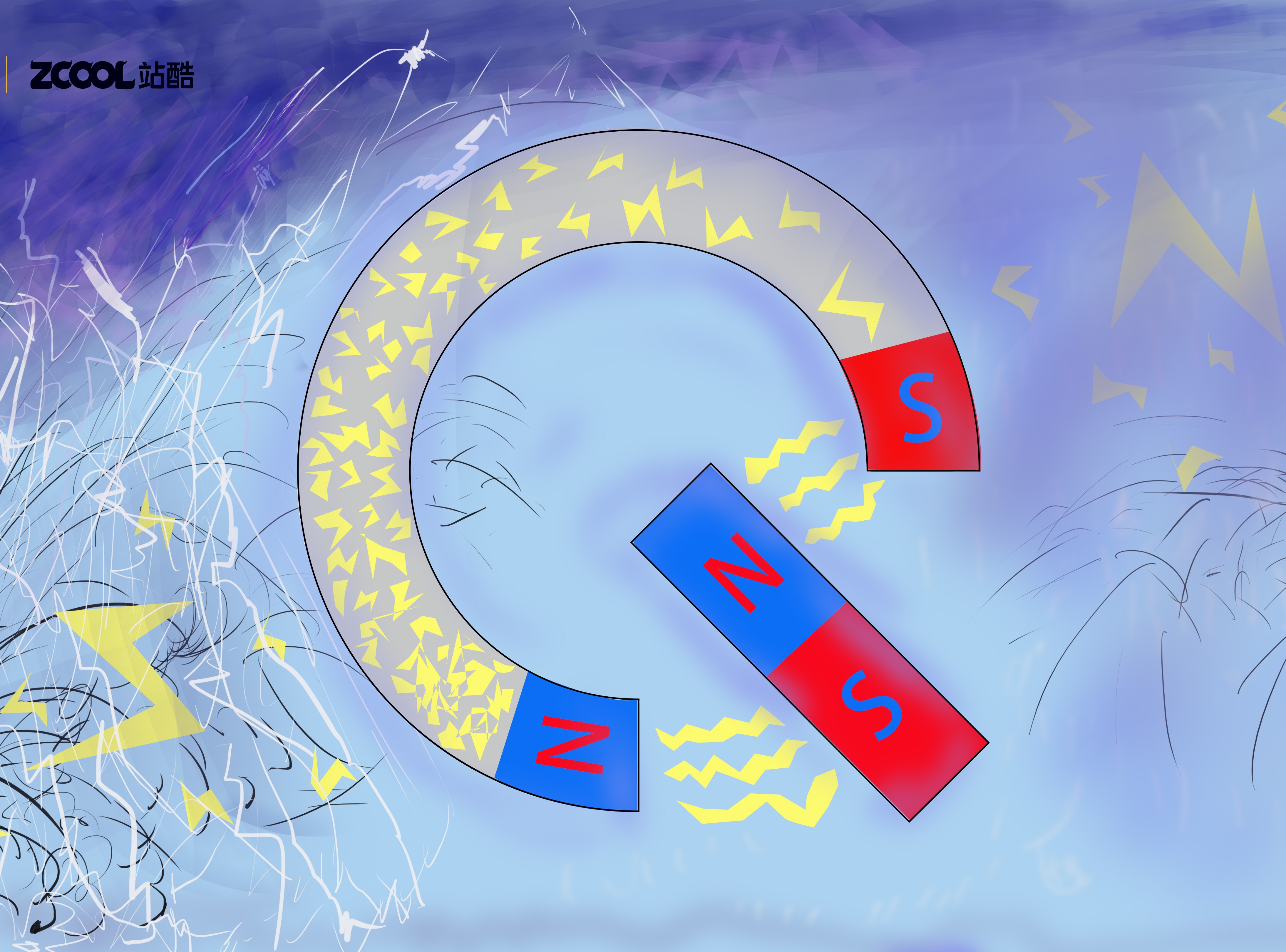 闪电就是cool_Z14747263-站酷ZCOOL